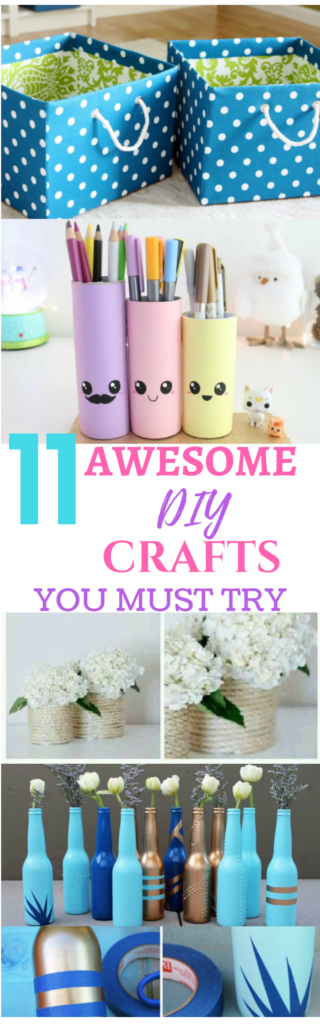 11 Awesome DIY Crafts You Must Try - Kisses for Breakfast