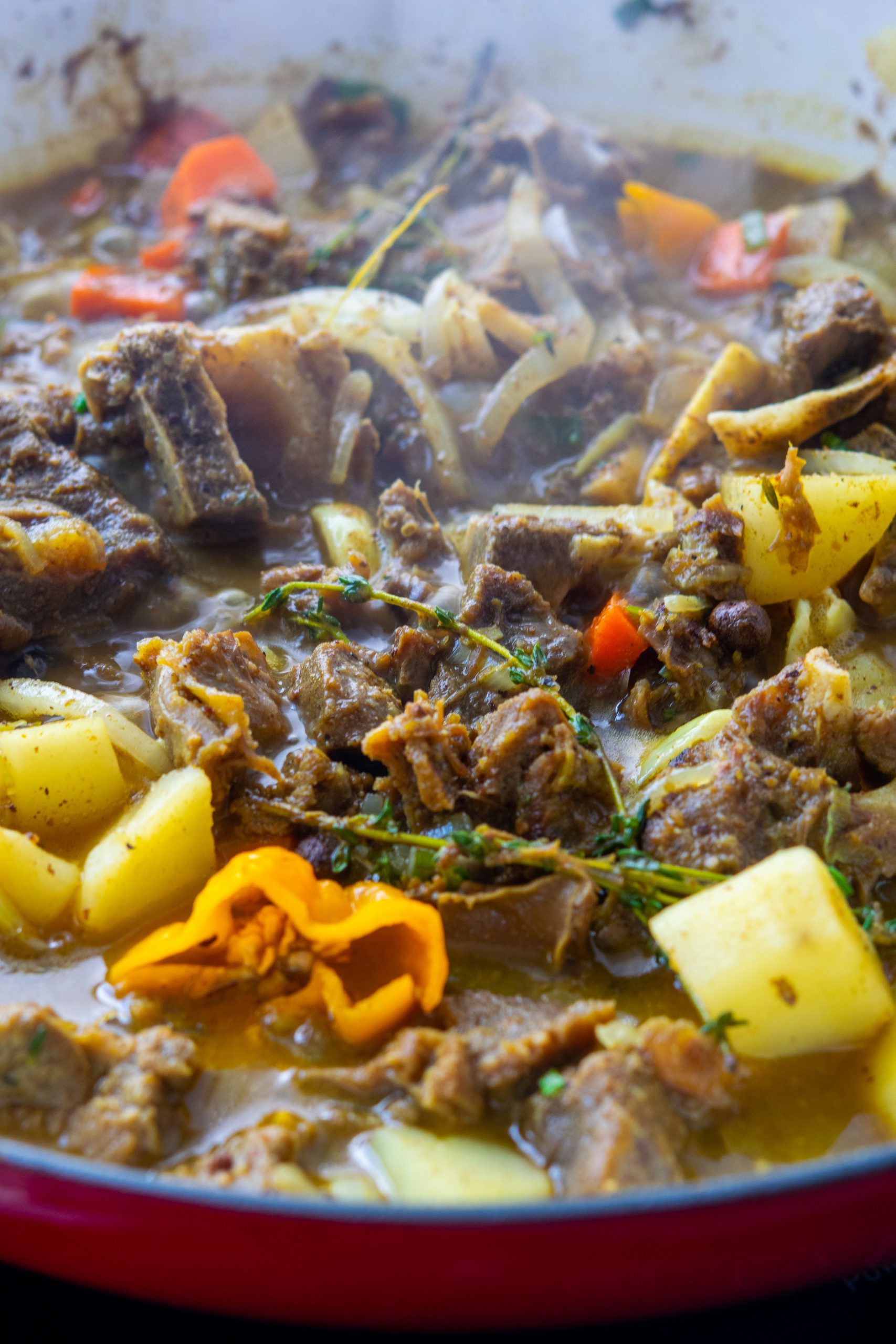 Jamaican Curry Goat Recipe - Kisses for Breakfast