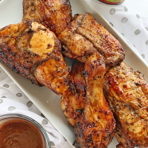 Easy Jamaican Jerk BBQ Chicken - Kisses for Breakfast