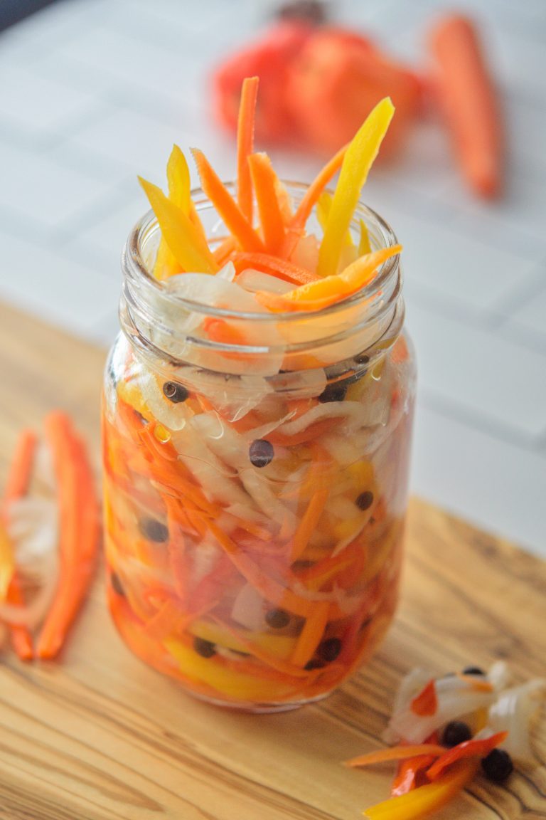 Jamaican Escovitch Sauce - Kisses for Breakfast